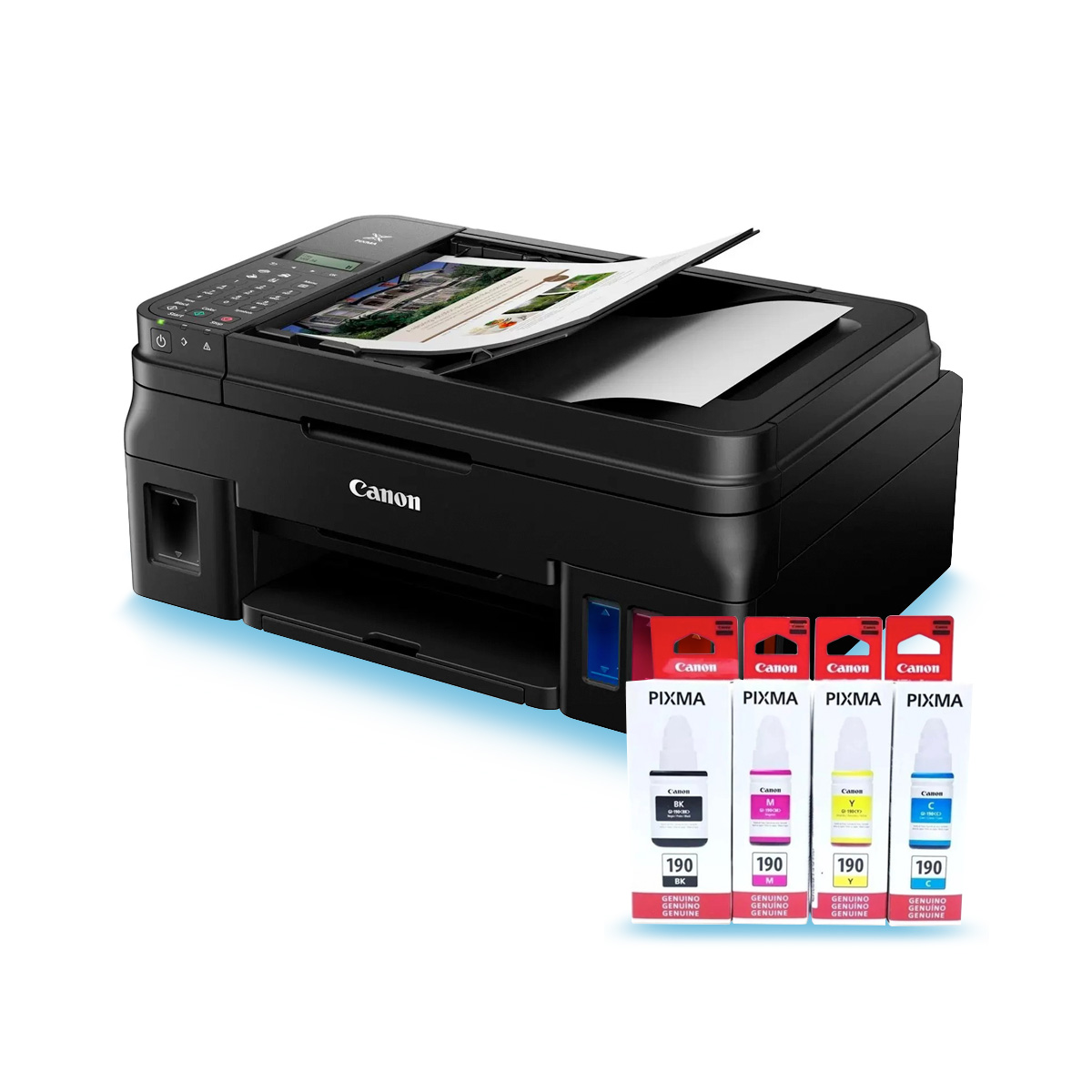 Impressora Canon Mega Tank G4110 + Kit Tinta GI-190