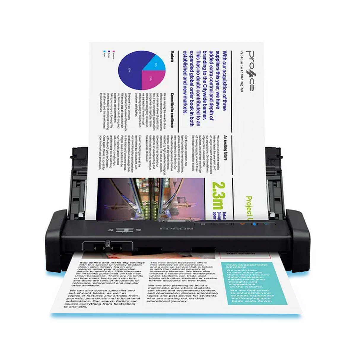 Scanner Epson Workforce ES-300W 25ppm Wi-Fi