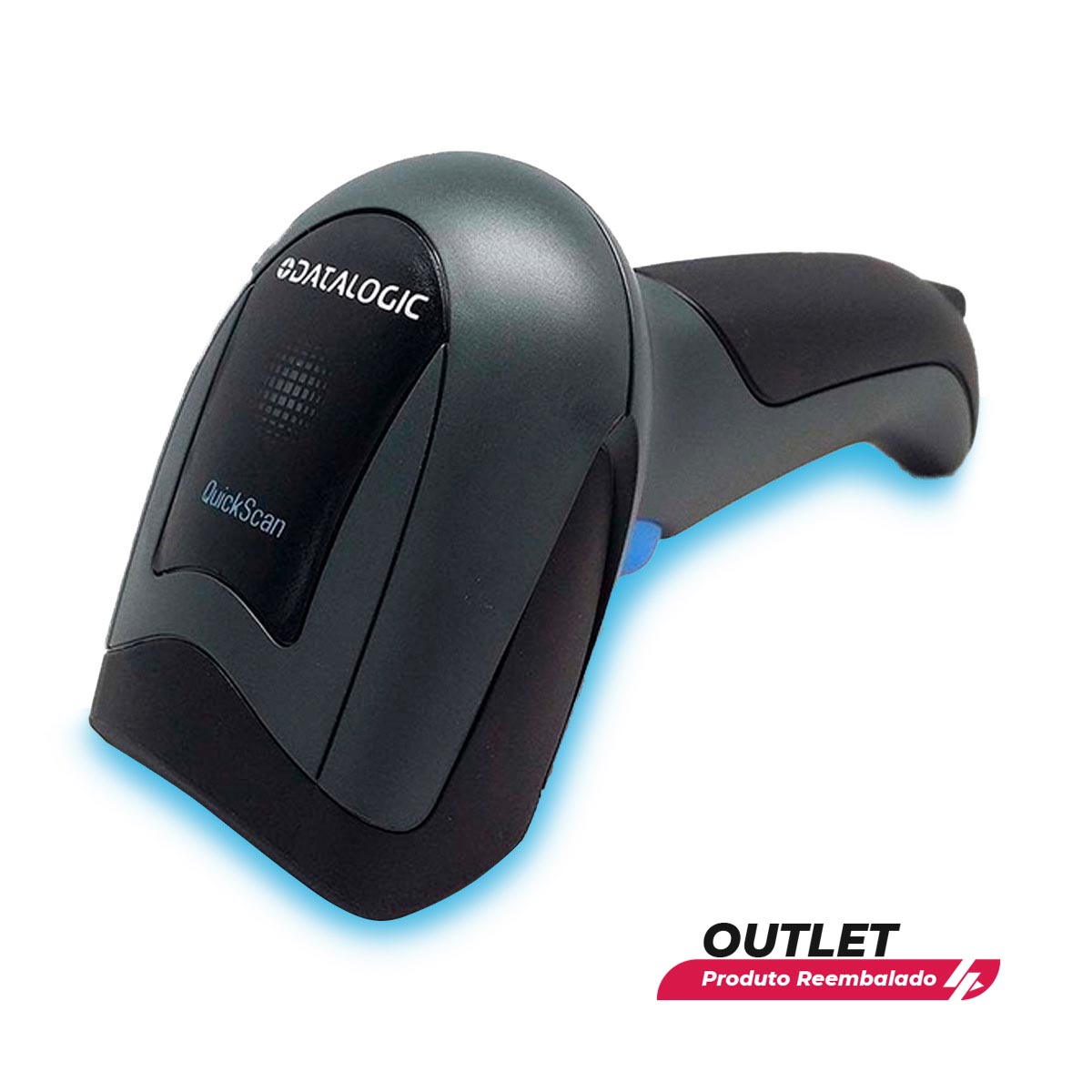 Usado: Leitor de Código de Barras sem fio Datalogic QBT2131