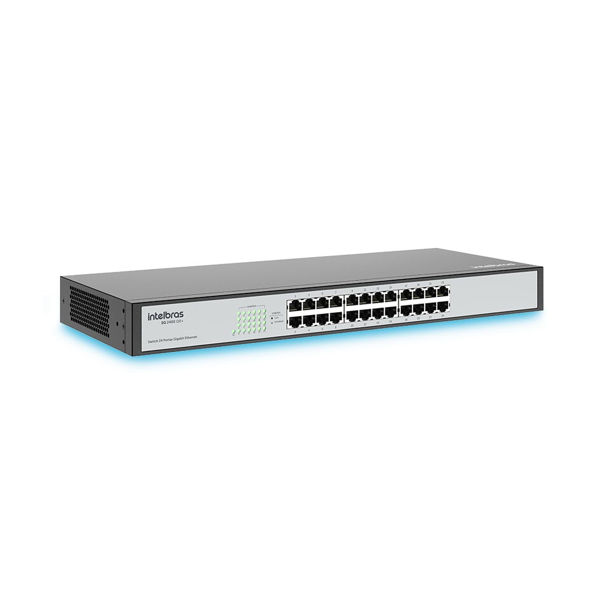Switch Intelbras 24 Portas SG 2400 QR+ SKD Gigabit Ethernet