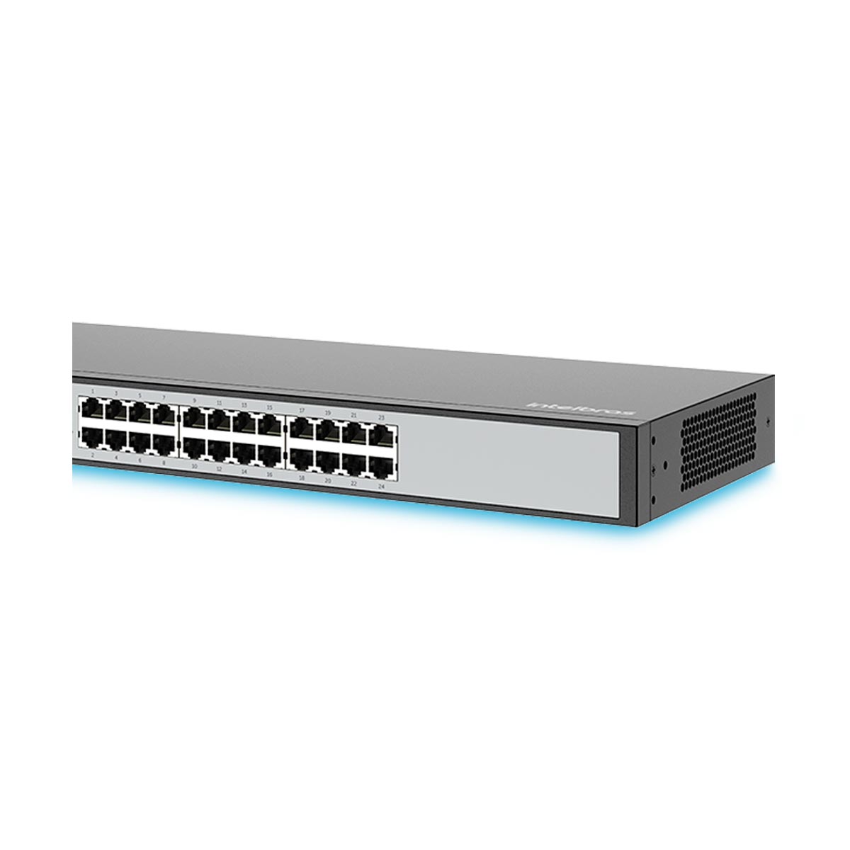 Switch Intelbras 24 Portas SG 2400 QR+ SKD Gigabit Ethernet
