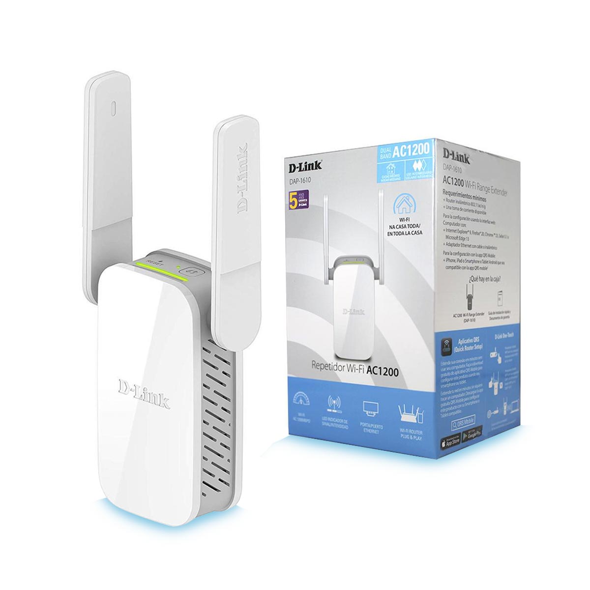 Repetidor Wireless D-Link Mesh AC1200 DAP‑1610