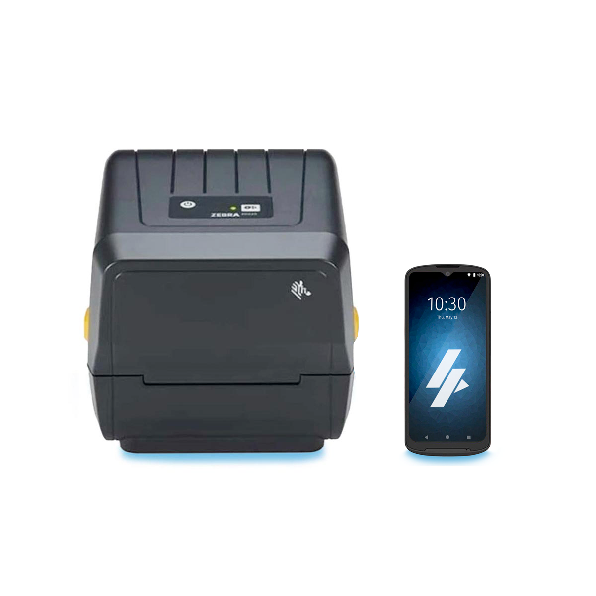 Kit Zebra Coletor de Dados Tc15 + Impressora ZD220