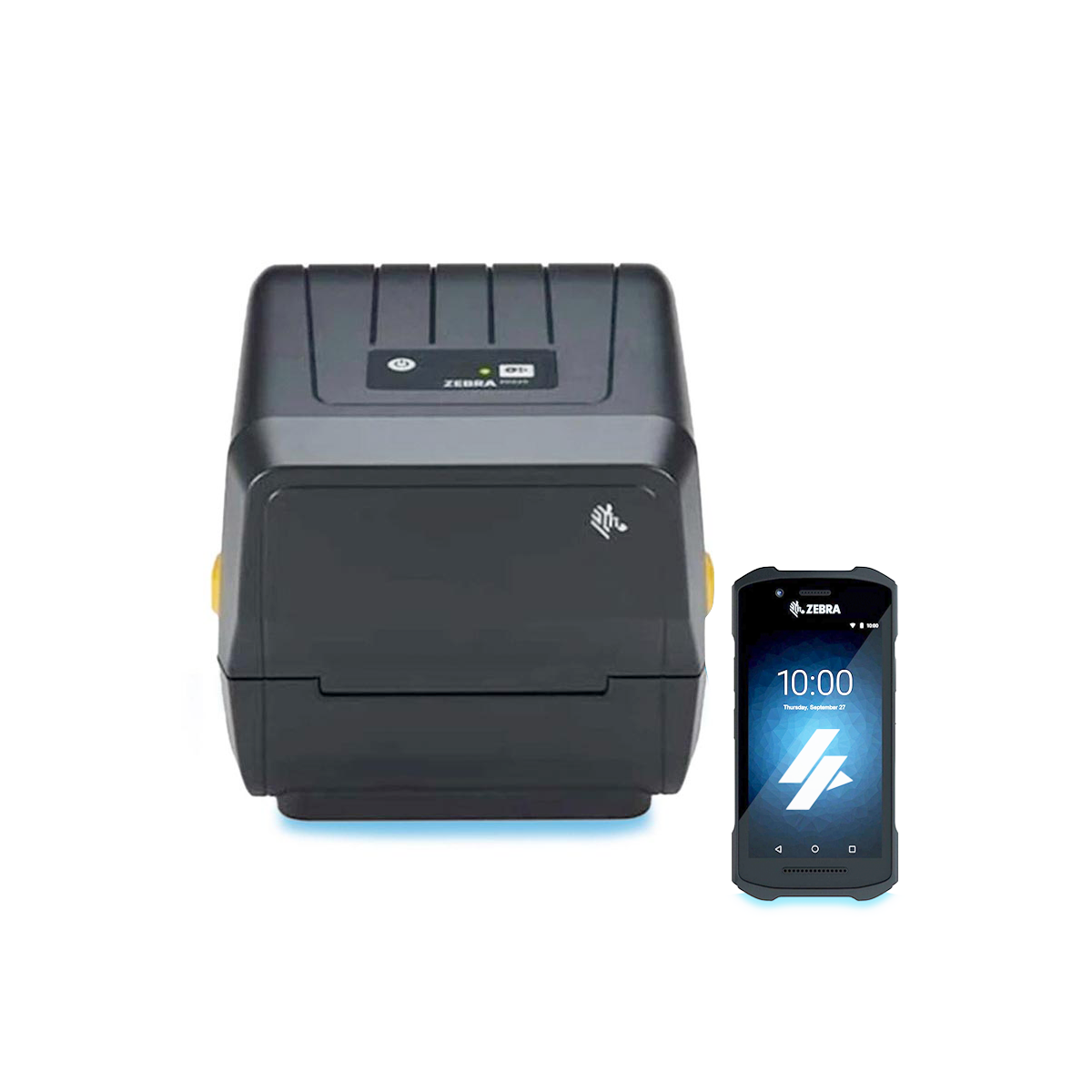 Kit Zebra Coletor de Dados TC26 + Impressora ZD220