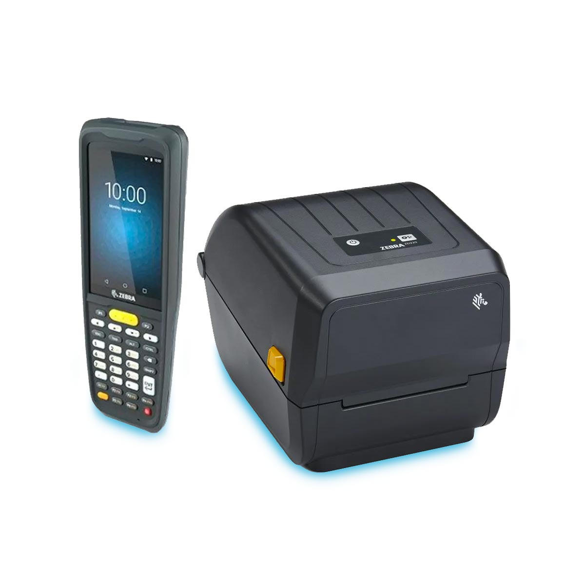 Kit Zebra Coletor de Dados MC22 2D + Impressora ZD230 | Loja Pro4ce