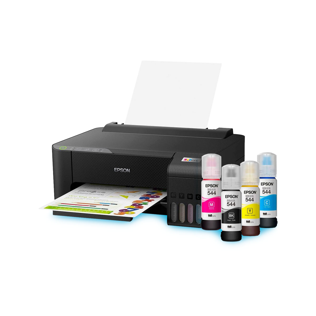 Kit Impressora EcoTank Epson L1250 + Refil Tinta T544 | Loja Pro4ce