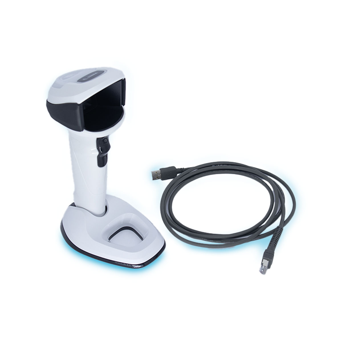 Leitor de Código de Barras Zebra DS9908 2D QR Code Branco | Loja Pro4ce