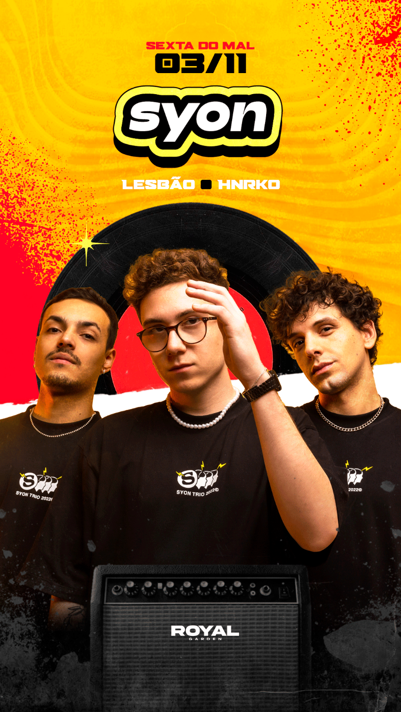 SEXTA DO MAL - SYON TRIO em Americana - Sympla