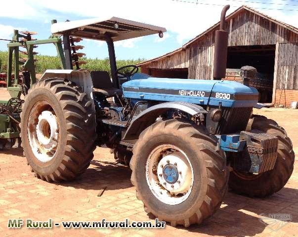 Trator Ford/New Holland 8030 4X4 Ano 95 em Porecatu PR à venda. 131886