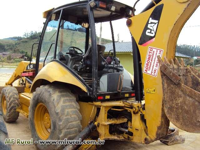 Retro-Escavadeira Caterpillar 416E 4X4, 2008 em Rio Fortuna SC à 128852