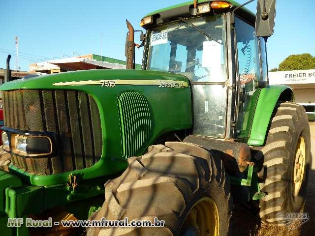 Trator John Deere 7515 4X4 Ano 06 em Sorriso MT à venda. Compre 123496