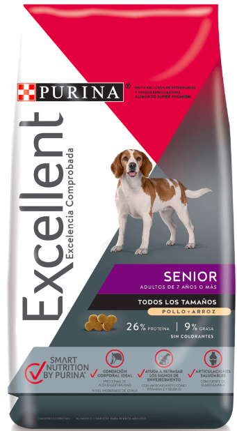 Purina Excellent Senior (+ de 7 años) - MisPichos.com