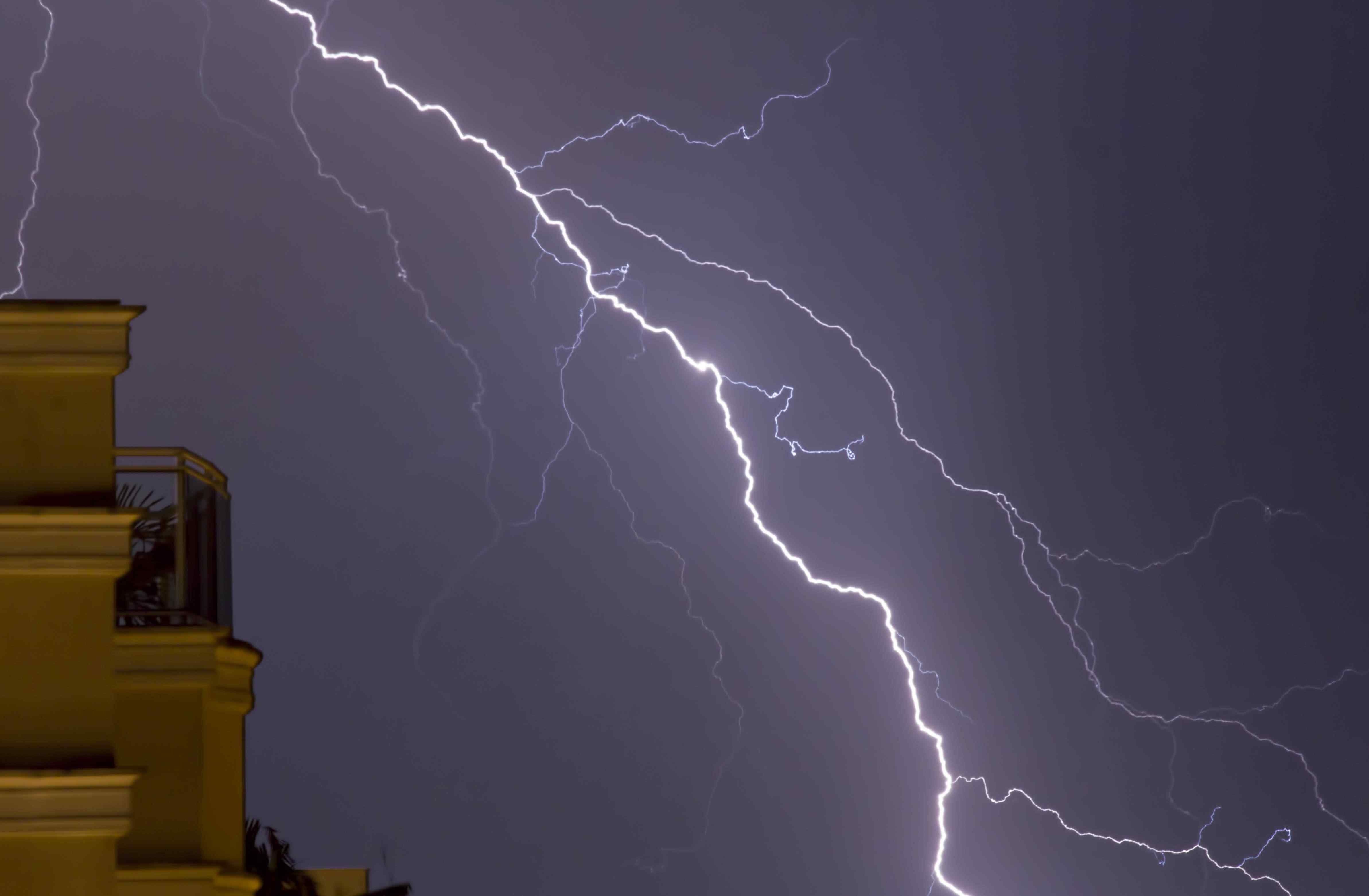 Fotografando Raios - Mundo Gump