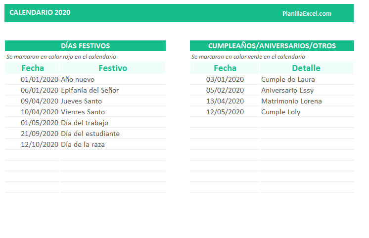 PlanillaExcel - Descarga plantillas de Excel gratis