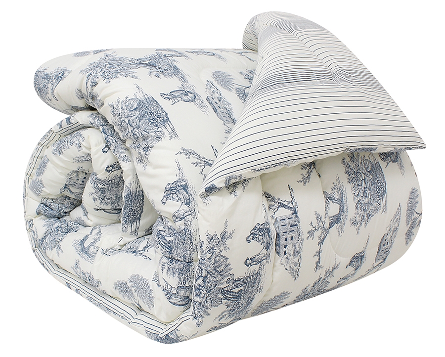 Edredom Zelo Classic Solteiro - Percal 180 Fios - Village - Camicado