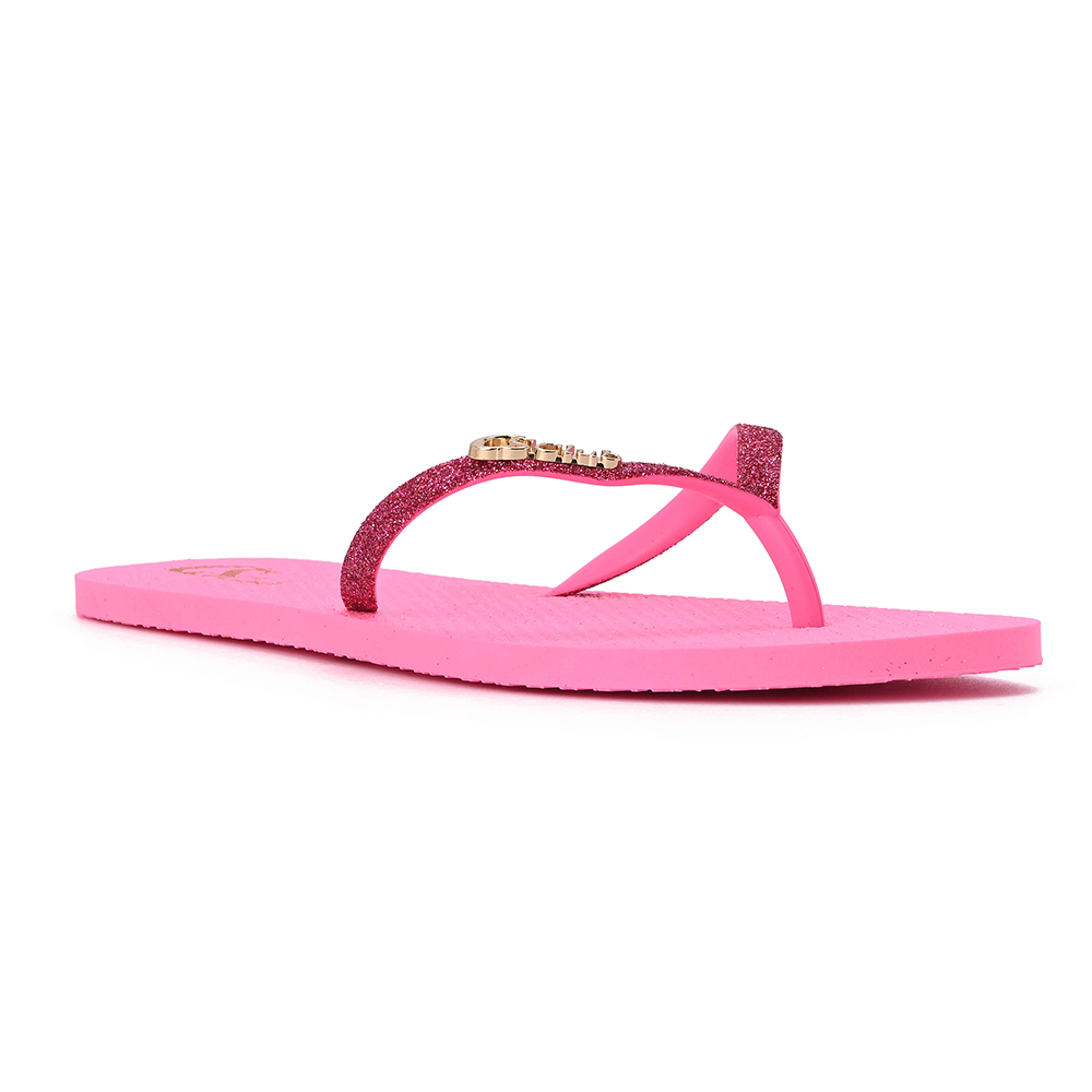 Chinelo Slim Glitter Rosa Flúor CS CLUB ROSA 37