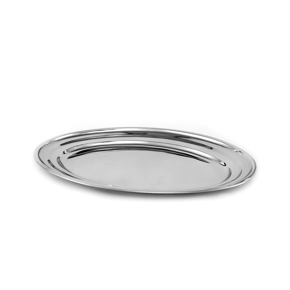 TRAVESSA OVAL RASA INOX TRAD. 25CM - GOURMET MIX - Camicado