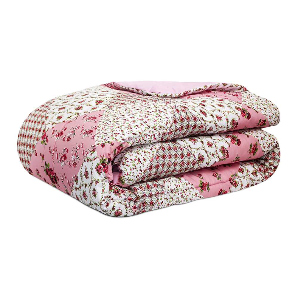 Edredom Classic solteiro Buquê de Flores 160 Fios - Camicado