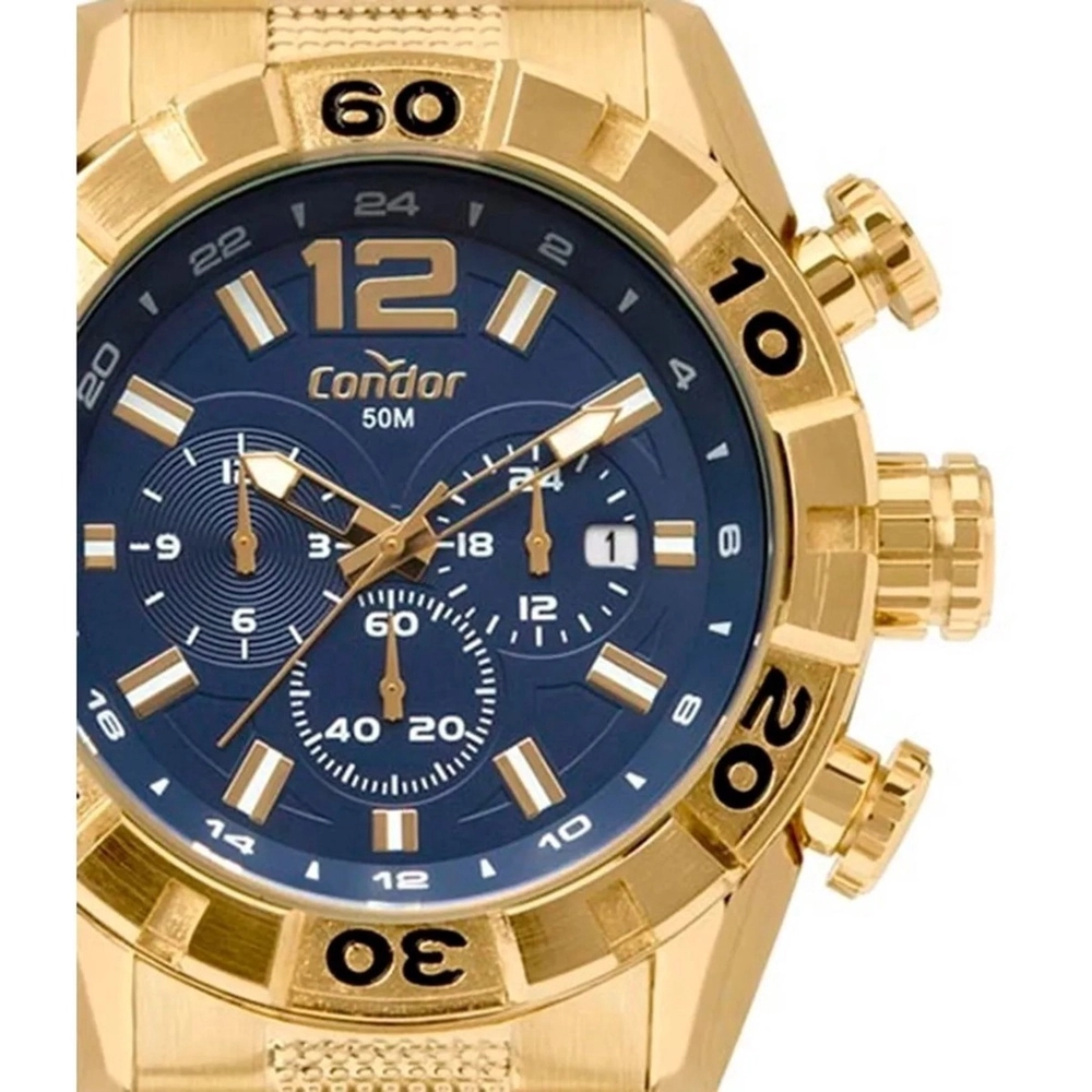 Relógio Condor Masculino COVD33AA/4A Dourado