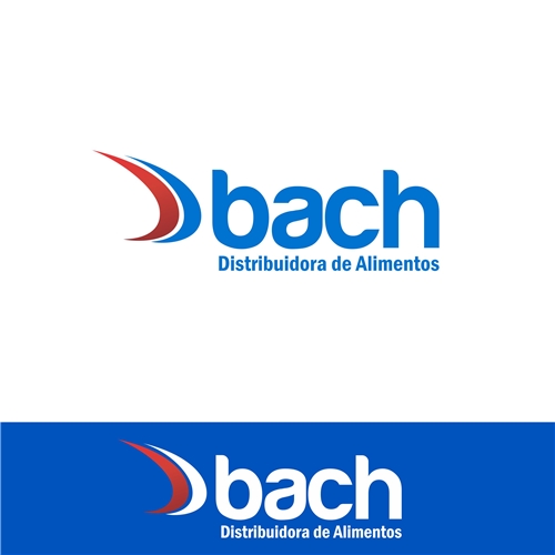 Bach Distribuidora de Alimentos | Criação de Logo Para Alimentos