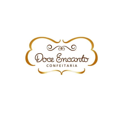 Criação de Logo Para Confeitaria | Doce Encanto Confeitaria