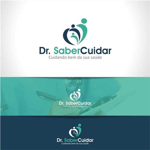 Dr Saber Cuidar - Cuidando bem da sua saude | Criação de Logo Para ...