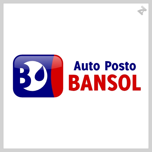 Criação de Logo Para POSTO DE COMBUSTIVEL | AUTO POSTO BANSOL LTDA