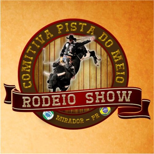 Criação de Logo Para RODEIO | COMITIVA PISTA DO MEIO RODEIO SHOW