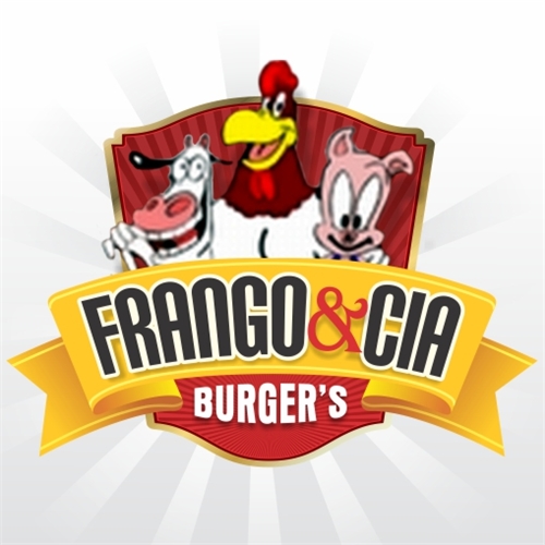 Criação de Logo Para Alimentos & Bebidas | FRANGO & CIA BURGER'S