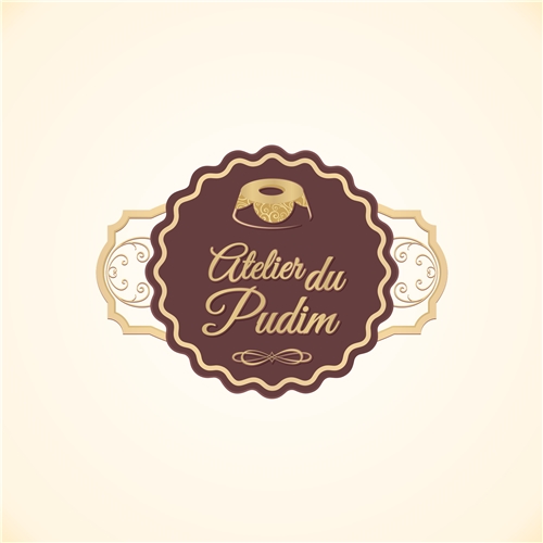 Criação de Logo Para Alimentos & Bebidas | Atelier du Pudim