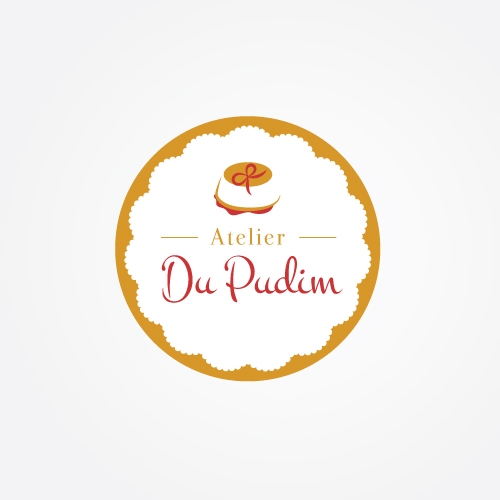 Criação de Logo Para Alimentos & Bebidas | Atelier du Pudim