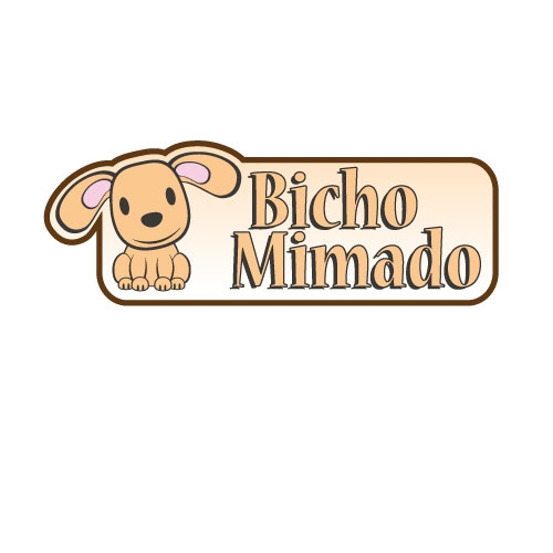 Logo Para Animais - Bicho Mimado Pet Shop