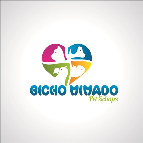 Logo Para Animais - Bicho Mimado Pet Shop