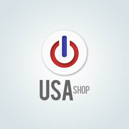 U.S.A SHOP | Criação de Logo Para LOJA COMERCIAL DE RUA ATACADO E V...