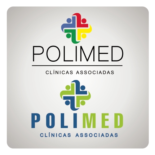 PoliMed | Criação de Logo Para Clinica de consultorios mdicos de mu...