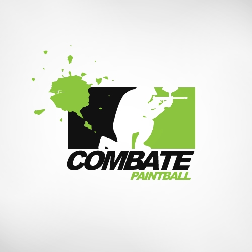 Combate Paintball | Criação de Logo Para Paintball