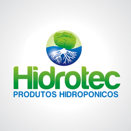 Hidrotec produtos Hidroponicos | Criação de Logo e Cartao de Visita...