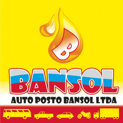 Criação de Logo Para POSTO DE COMBUSTIVEL | AUTO POSTO BANSOL LTDA