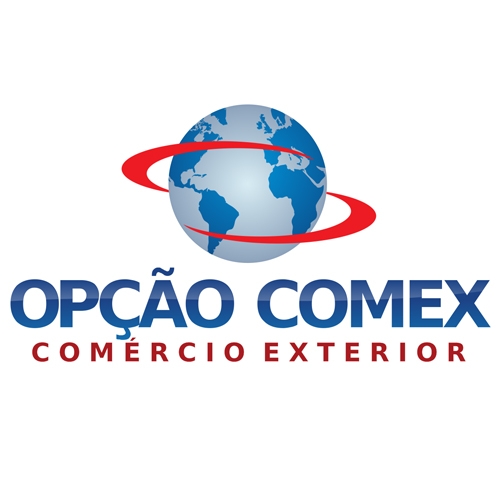 OPÇAO COMEX ou OPÇAO COMÉRCIO EXTERIOR | Criação de Logo Para Impor...