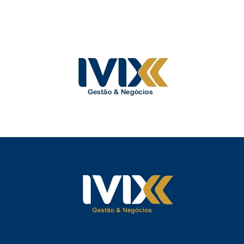 Ivix Gestao e Negócios | Criação de Logo Para Consultoria de Negócios