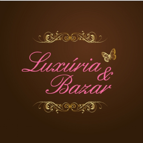 Luxuria e Bazar | Criação de Logo Para Comercio/ bazar e biju