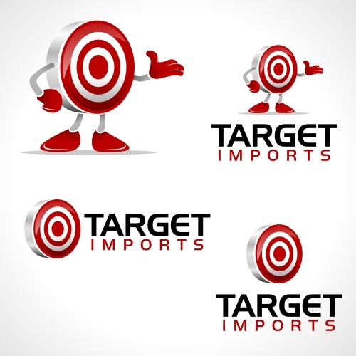 Target Imports | Criação de Logo Para produtos importados