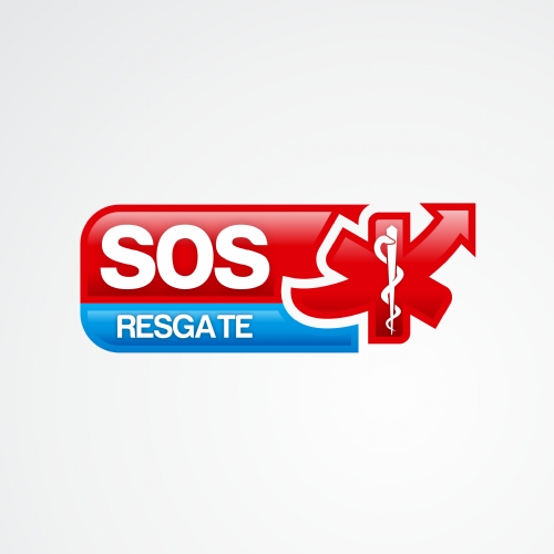 Logo SOS Resgate | Criação de Logo Para Saúde & Nutrição