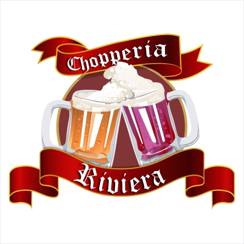 chopperia riviera | Criação de Logo Para venda exclusiva de chopp,