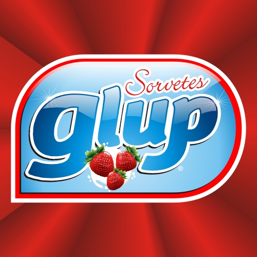 Sorvetes Glup | Criação de Logo Para Sorvete e picolé
