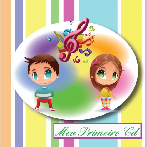 Meu Primeiro Cd | Criação de Logo Para Cds personalizados infantis