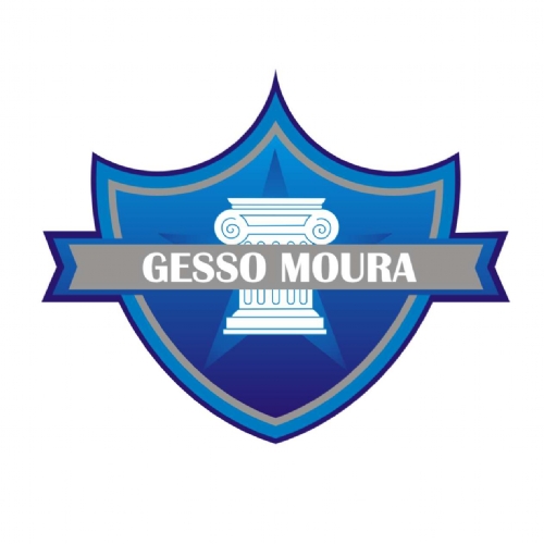 Gesso Moura | Criação de Logo Para decoraçoes em gesso em Geral.