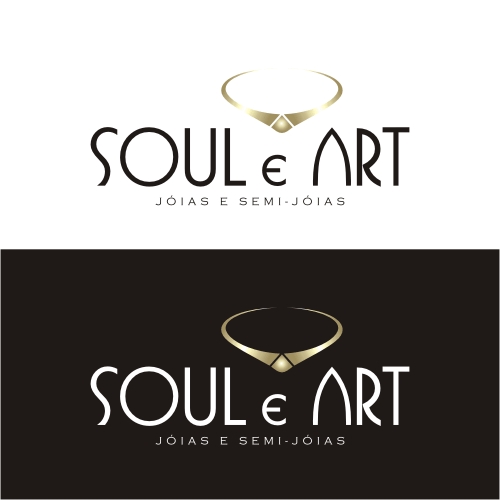 SOUL E ART | Criação de Logo Para JOIAS E SEMI-JOIAS