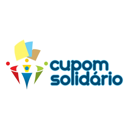 Cupom Solidário | Criação de Logo Para mídia / responsabilidade social