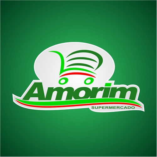 AMORIM SUPERMERCADO | Criação de Logo e Papelaria (6 itens) Para GE...